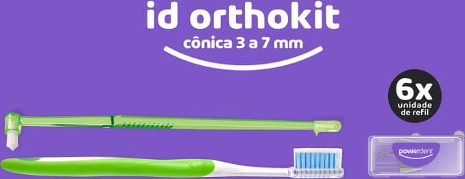 ORTHOKIT CONICO 3 a 7mm Cor:Verde
