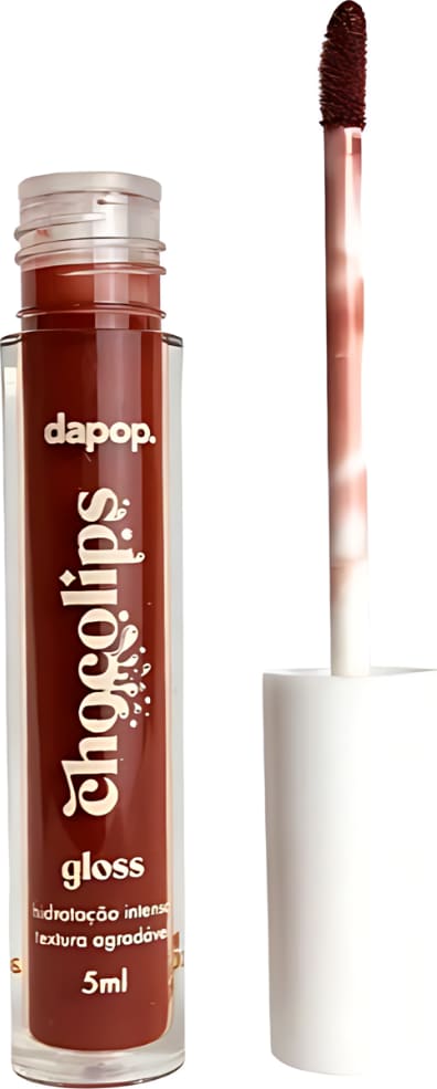Gloss Labial Dapop Chocolips | Beleza na Web