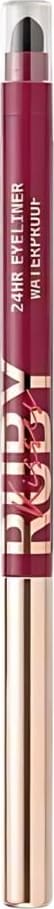 Ruby Kisses Eye Liner Retrátil Glittery Burgundy Lápis de Olho em Gel ...