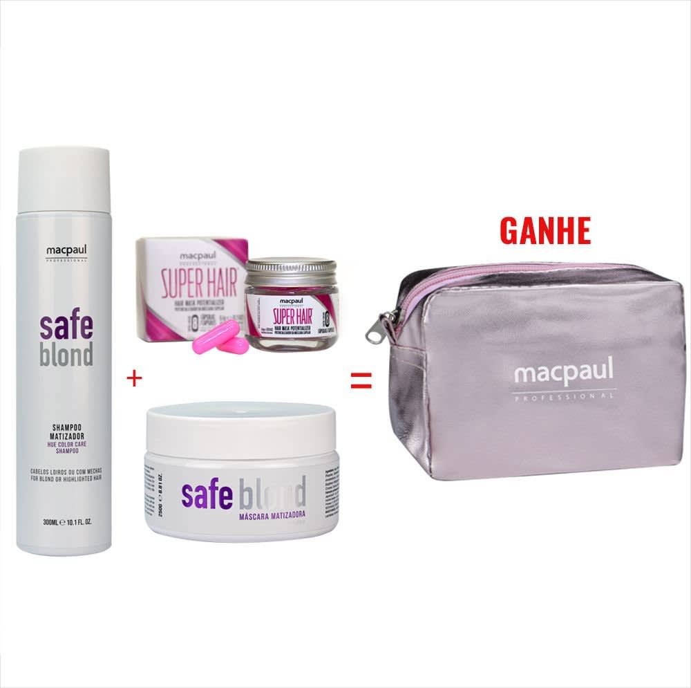 Kit MacPaul Professional Safe Blond Trio | Beleza na Web
