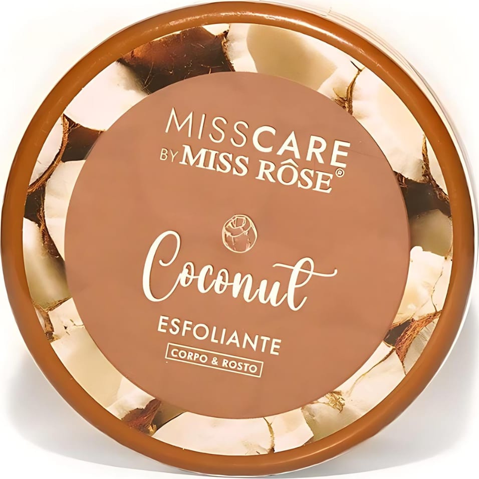 Esfoliante Corpo e Rosto Coconut Miss Care Miss Rôse MR083/C