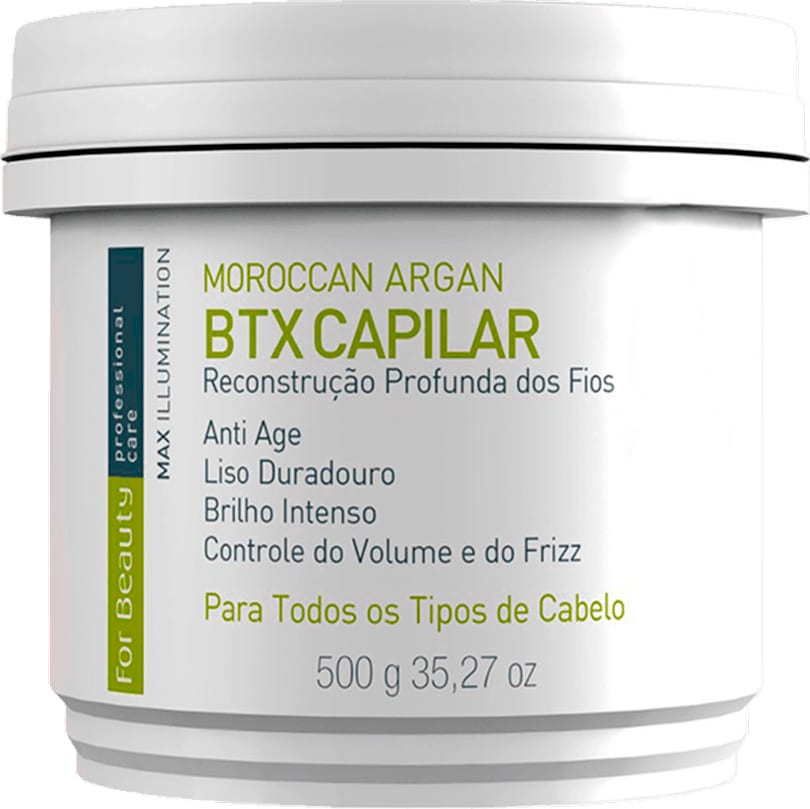 Btx Capilar For Beauty Max Illumination Reconstrução Profunda | Beleza ...