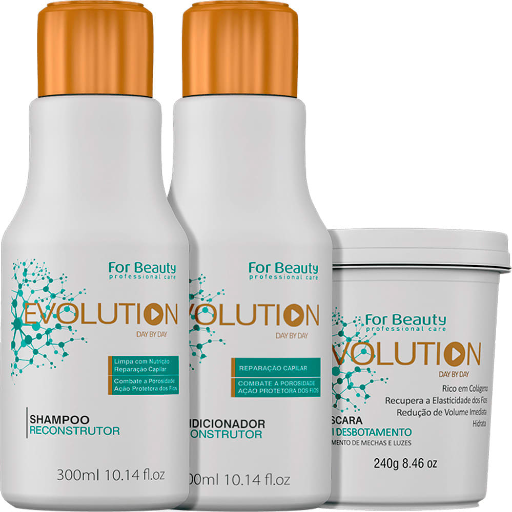 Kit For Beauty Evolution Trio | Beleza na Web