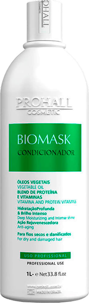 Condicionador Prohall Cosmetic Biomask | Beleza na Web