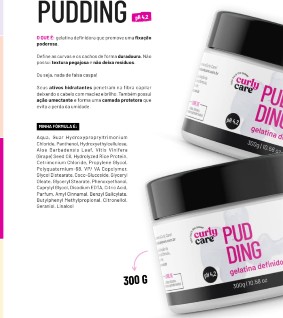 Curly Care, Kit Creme Shampoo No Spume , Condicionador e Gelatina ...