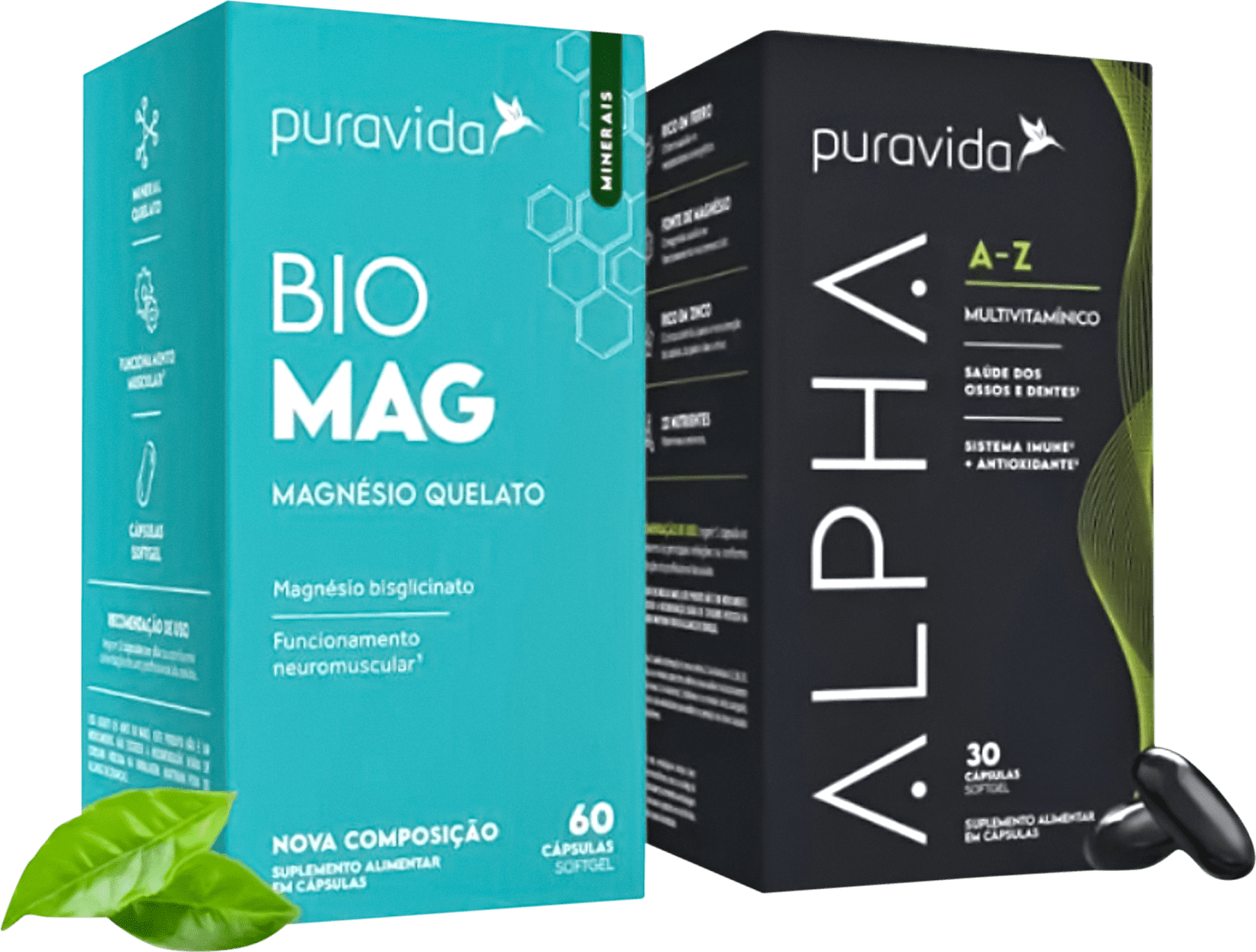 Kit Puravida Bio Mag Alpha A-Z | Beleza Na Web