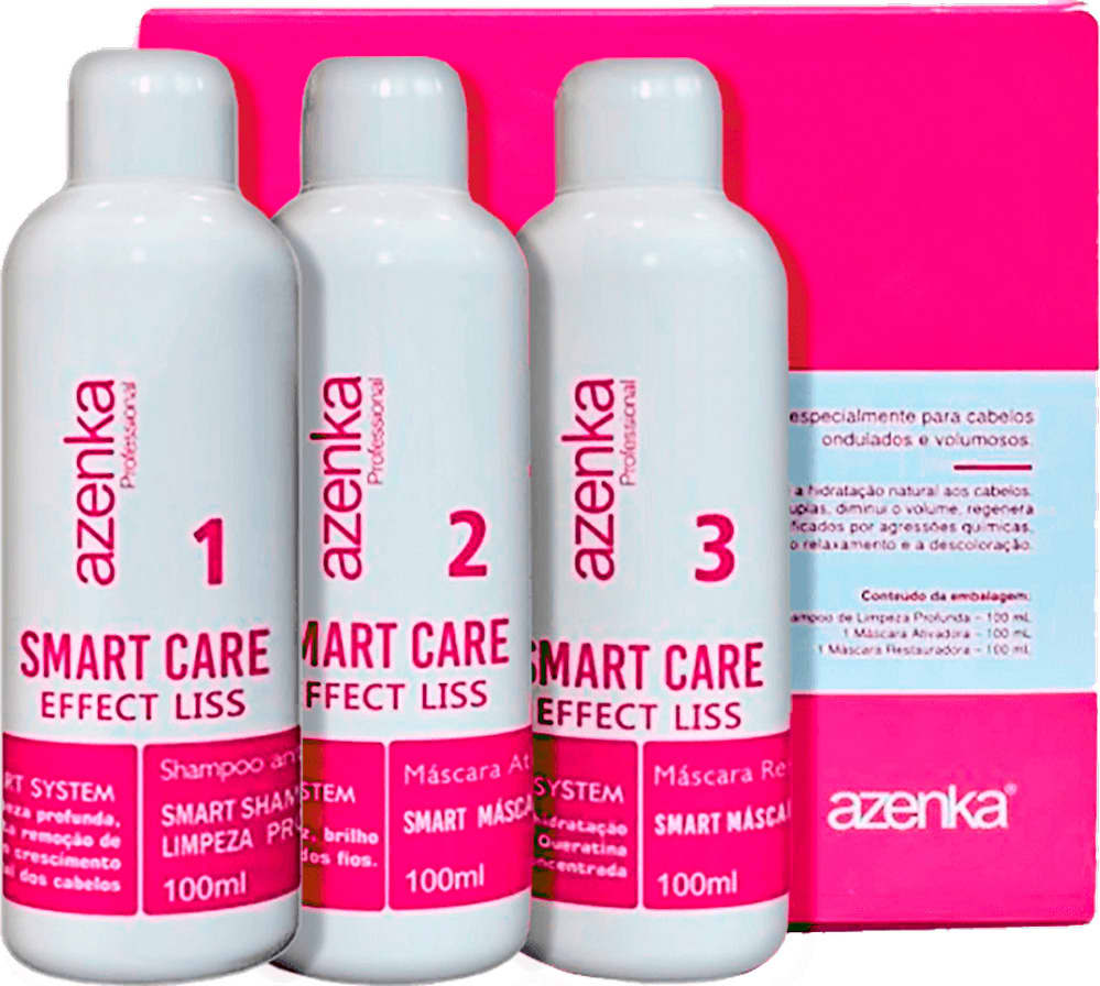 Kit Azenka Smart Care Effect Liss | Beleza na Web