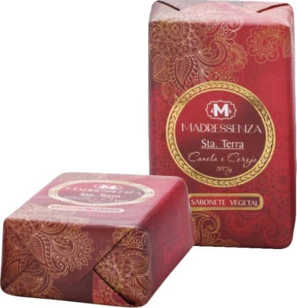 Sabonete Madressenza Sta. Terra Canela e Cereja | Beleza na Web