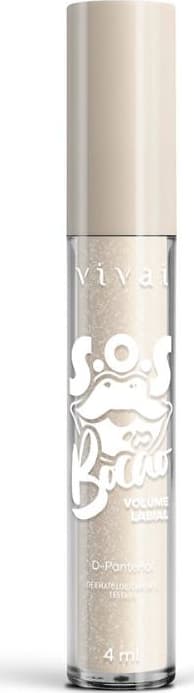 Kit 4 Gloss de Volume Labial Sos Bocão Vivai Ácido Hialuronico 4 Cores