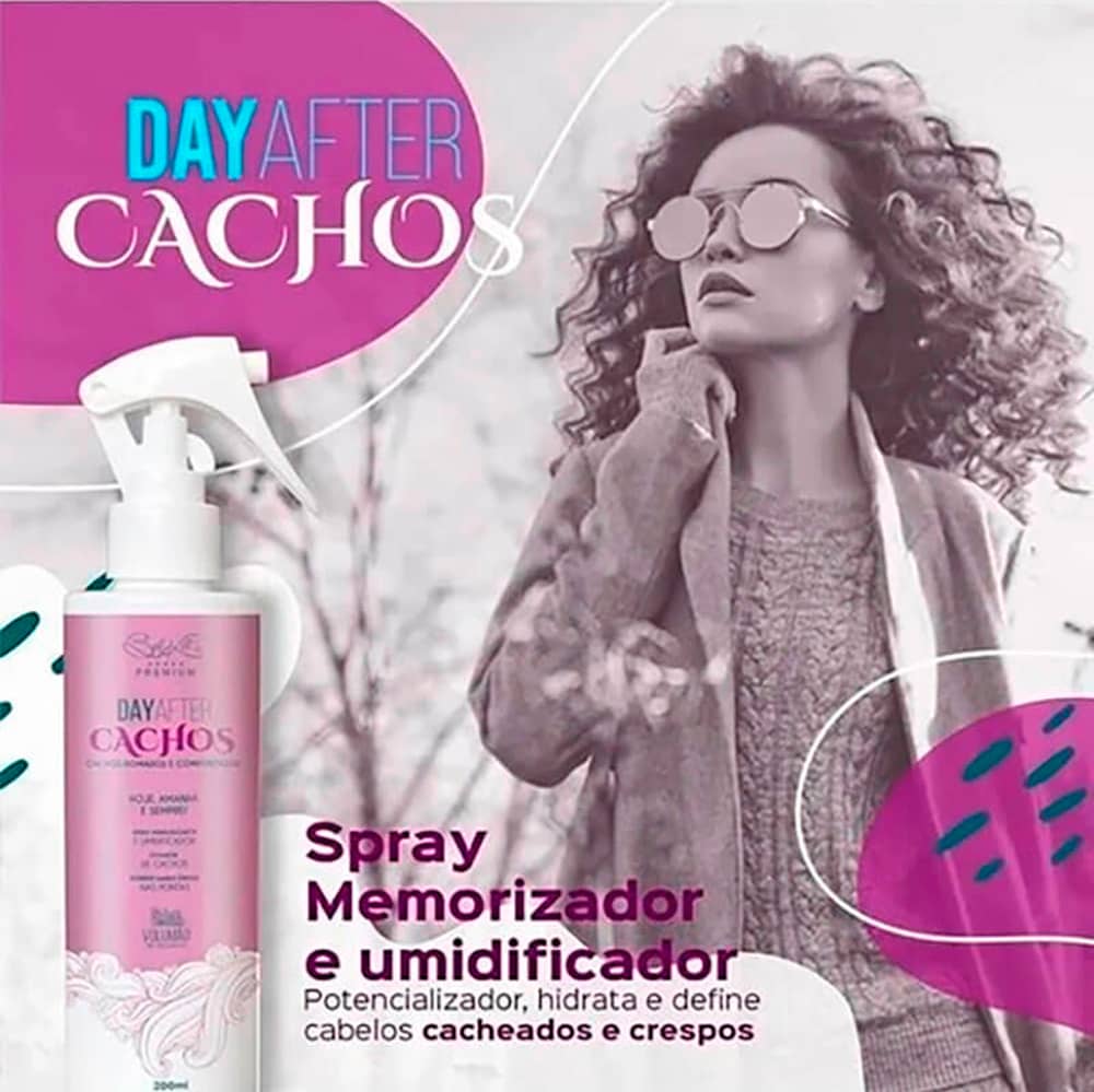 Spray Ativador de Cachos Belkit Cachos Day After | Beleza na Web
