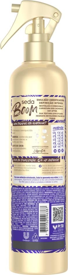Kit Seda Boom: Shampoo Nutrição 250ml + Cond. 250ml + Creme 1kg ...