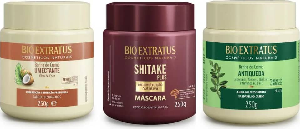Bio Extratus - Kit Cronograma Capilar (3 Produtos)