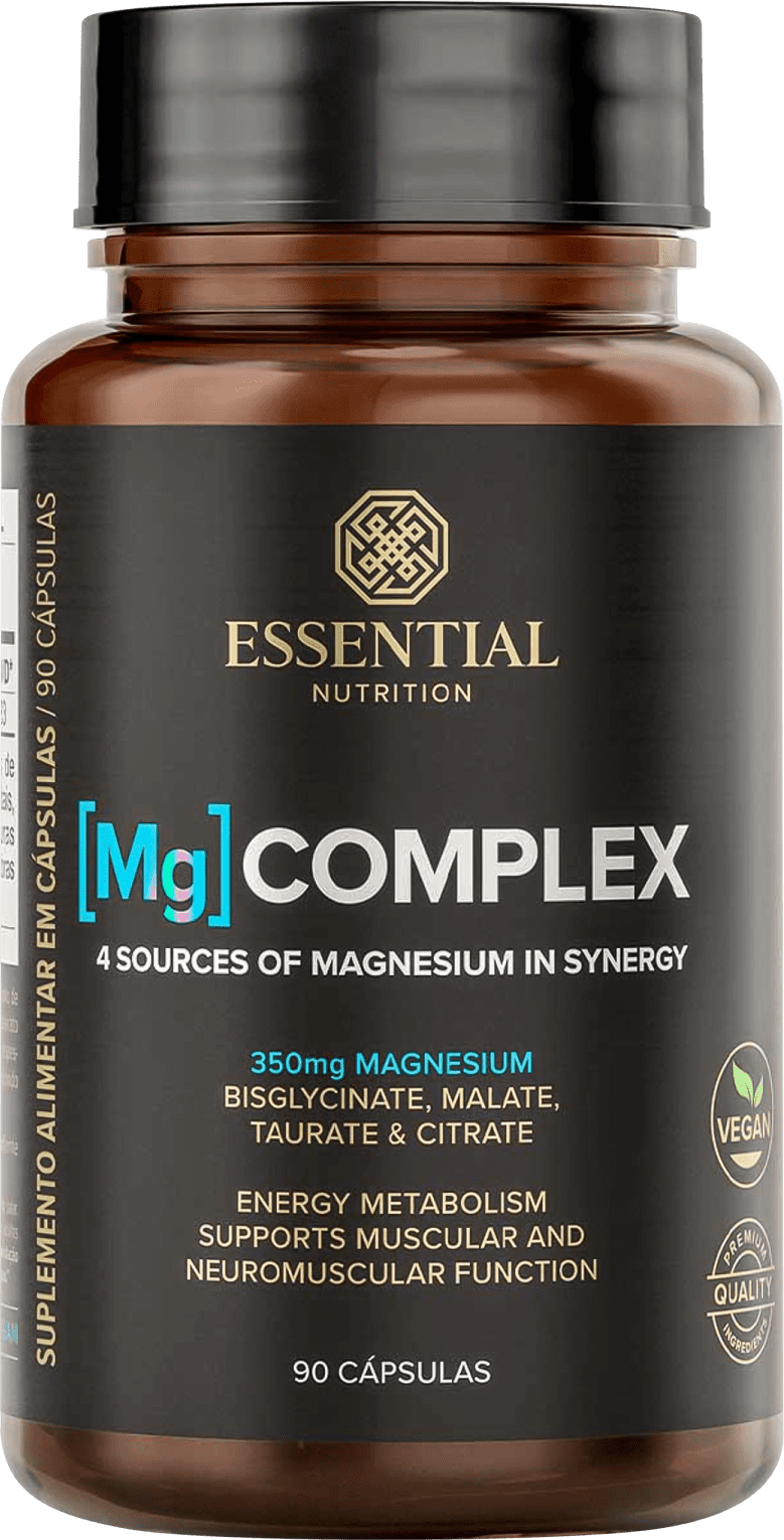 Kit Essential Nutrition [Mg] Complex 4 Tipos de Magnésio Trio | Beleza ...
