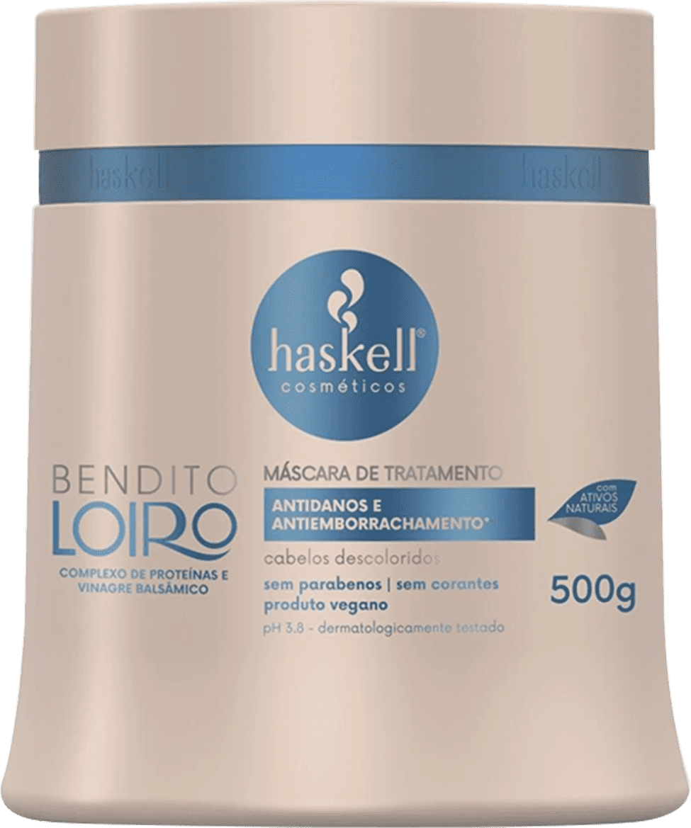Kit Haskell Acidificante + Bendito Loiro + Escova Mágica | Beleza na Web
