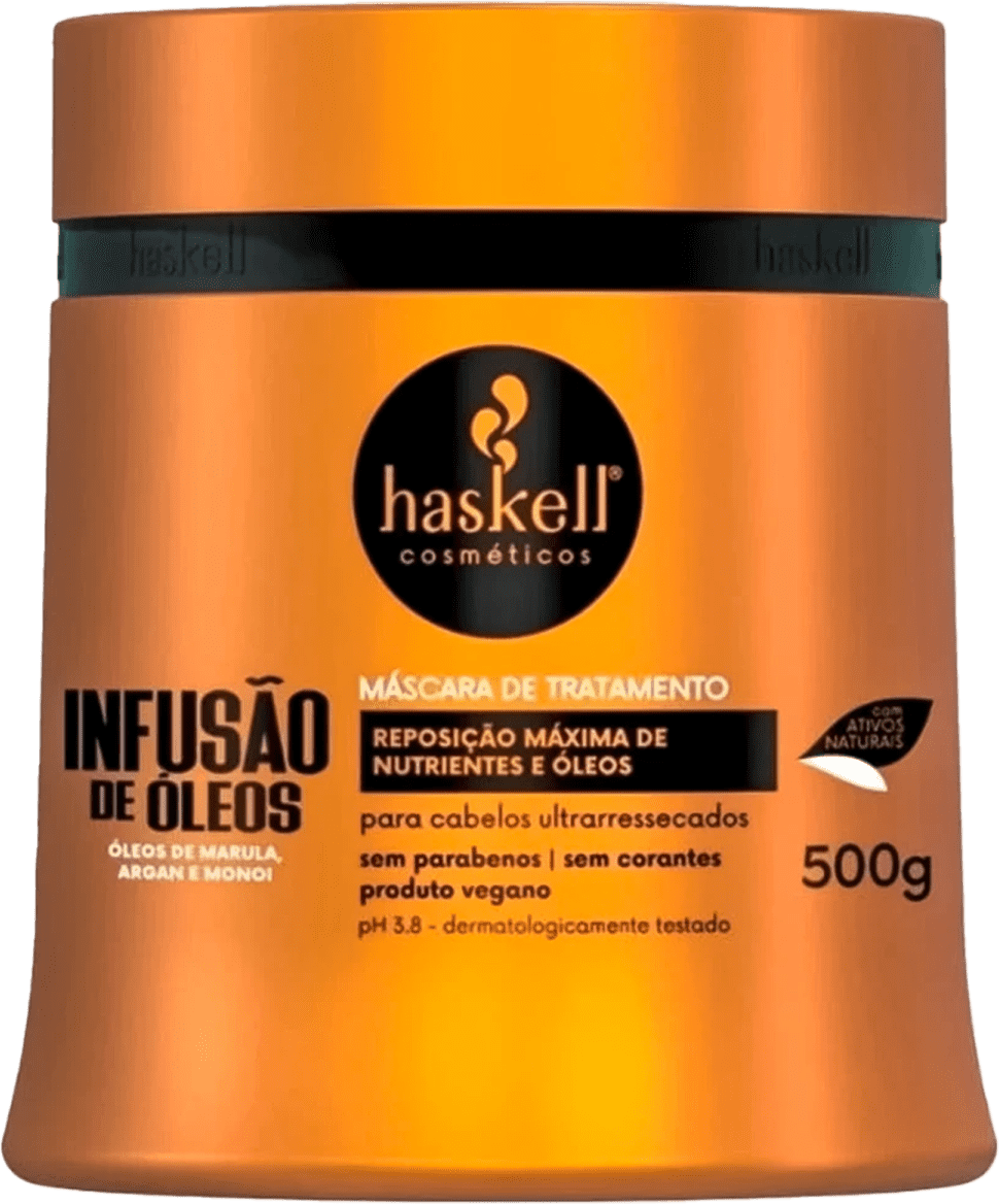 Kit Haskell Acidificante + Infusão de Óleos + Escova Mágica | Beleza na Web