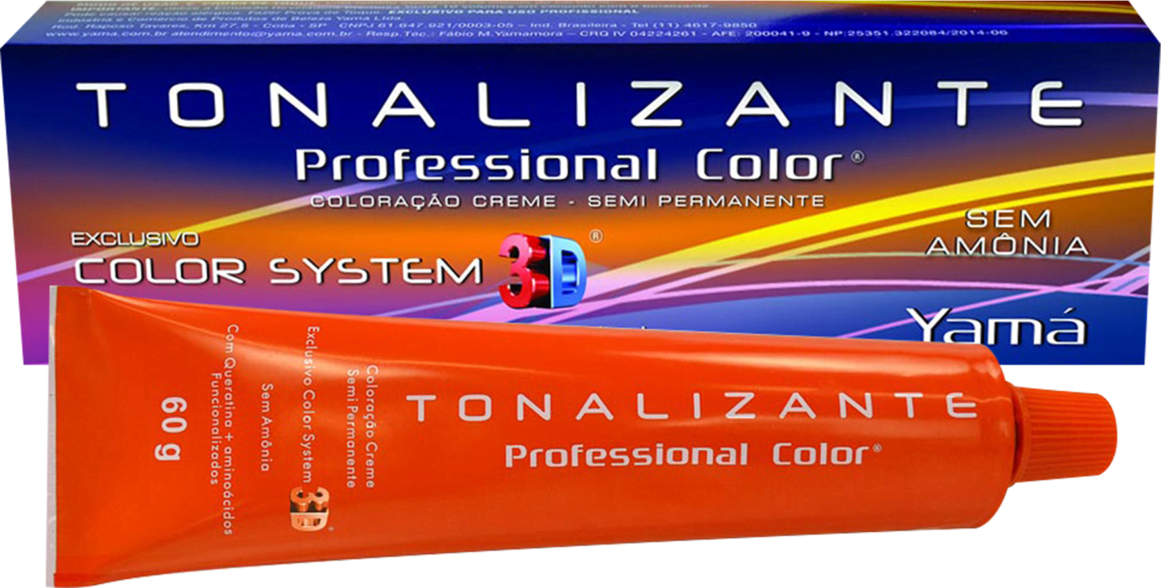 Tonalizante Yamá Professional Color 3D | Beleza na Web