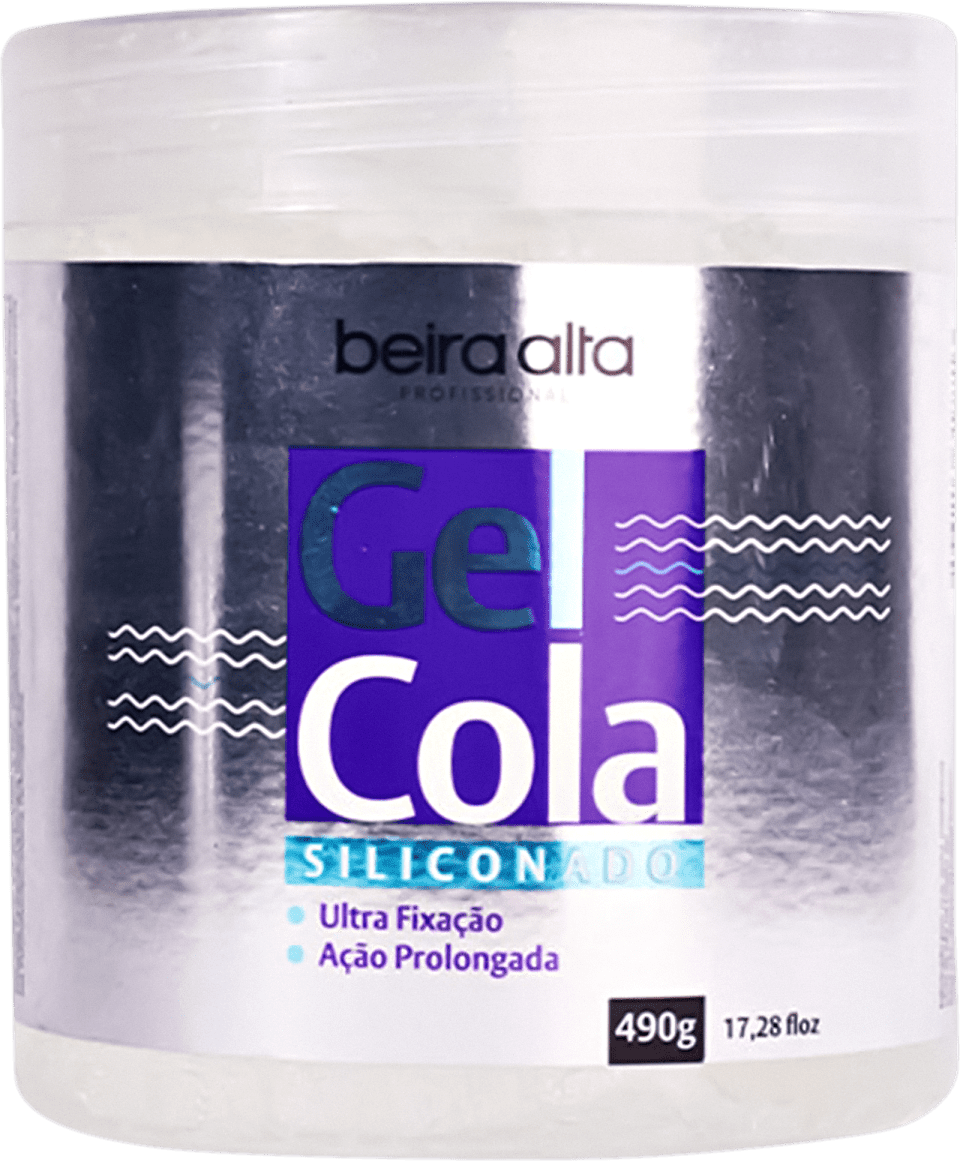 Gel Cola Capilar Siliconado Ultra Fixação - 490g