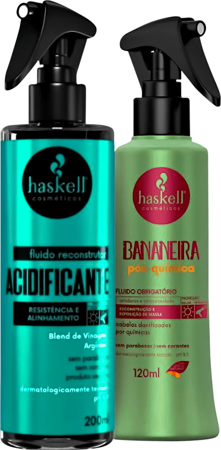 Kit Haskell Acidificante & Bananeira | Beleza na Web