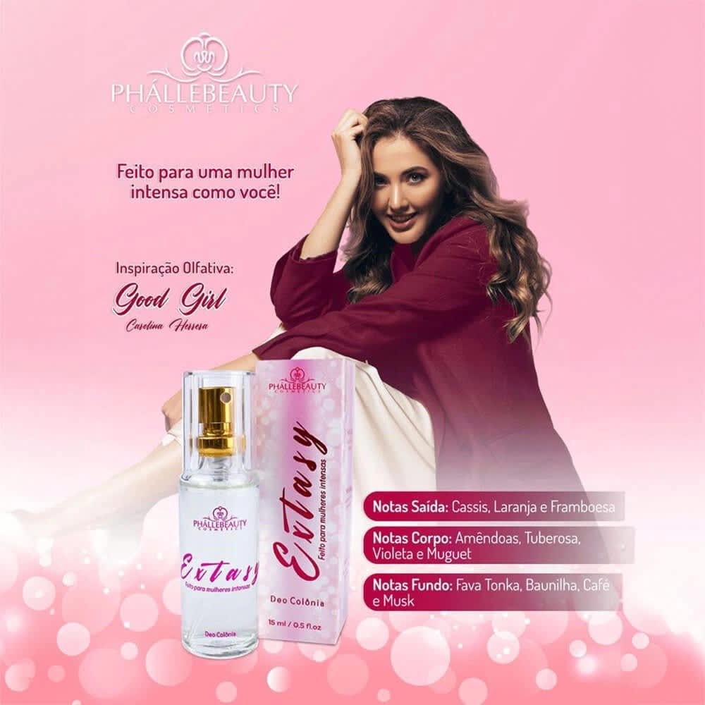 Deo Colônia Extasy 15ml - Phállebeauty