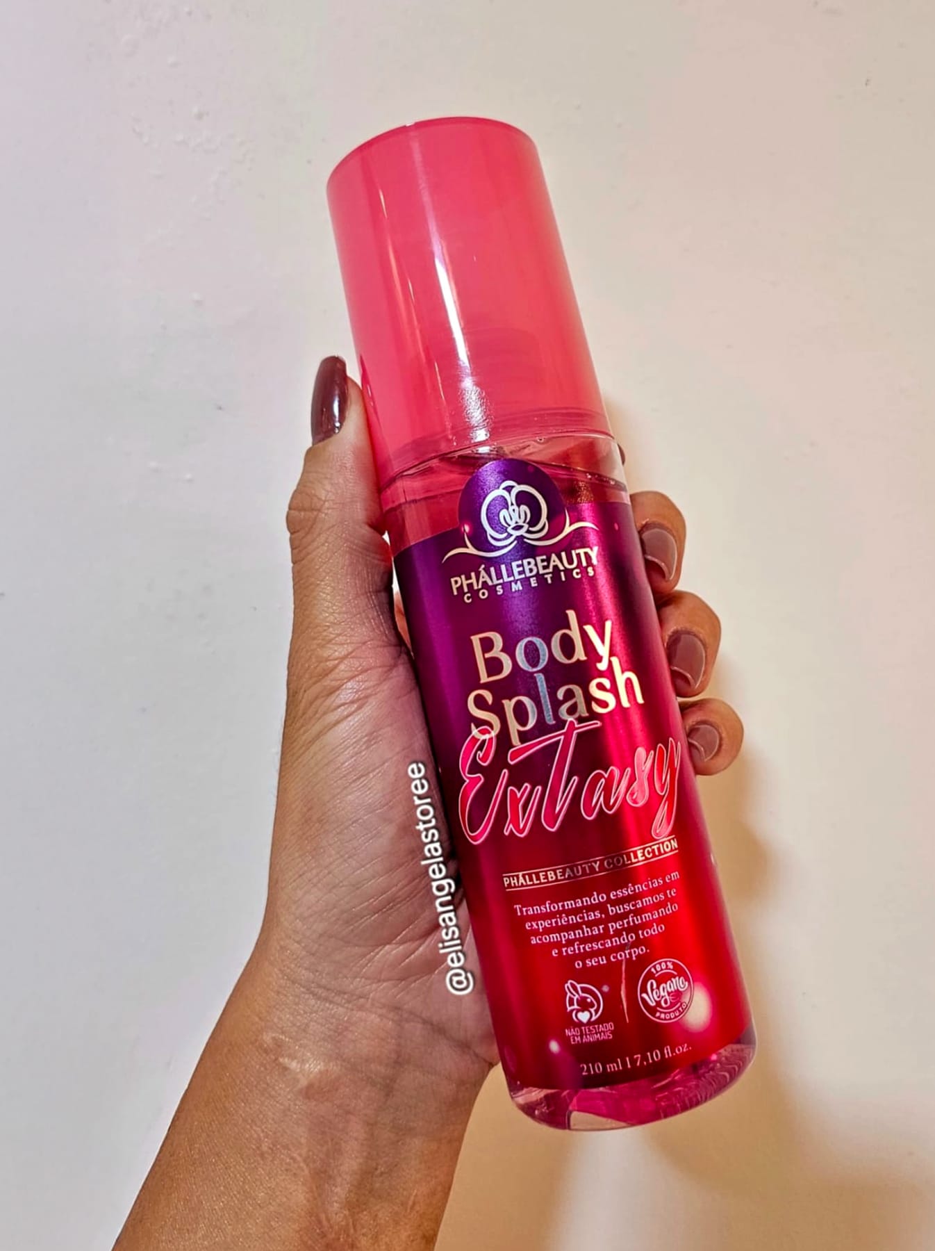 Body Splash Extasy 210ml - Phállebeauty Collection