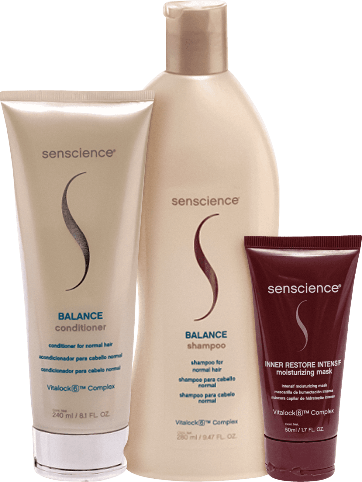 Kit Senscience Balance + Inner Restore Intensif Mini | Beleza na Web