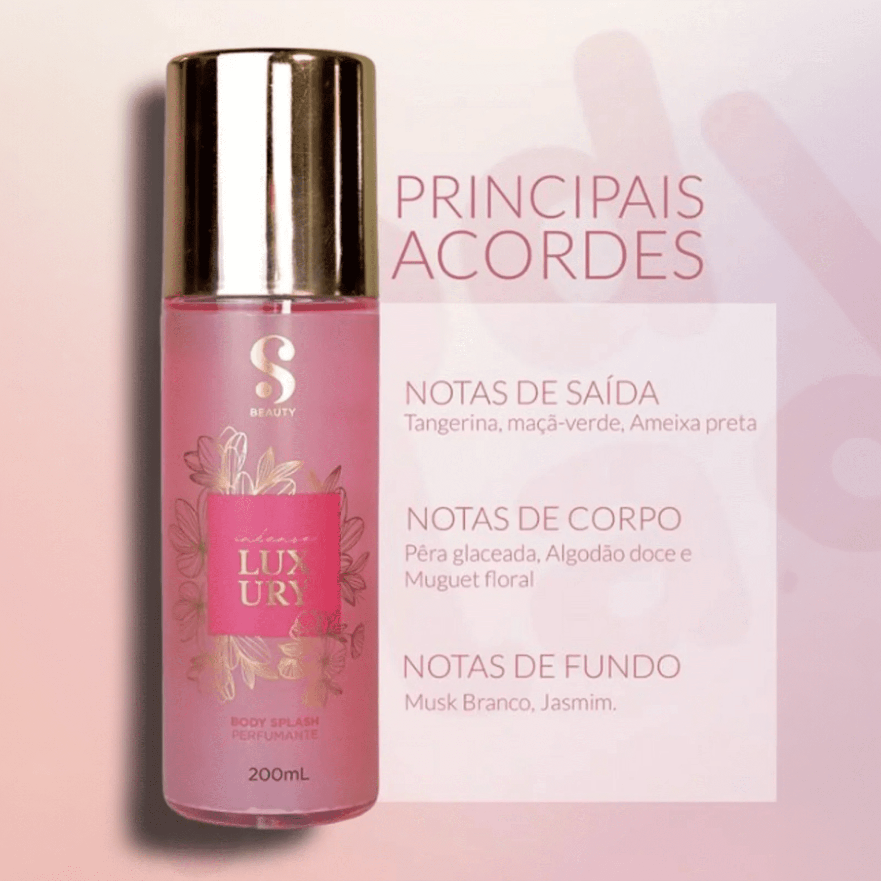 Body Splash Intense Luxury 200ml - S Beauty