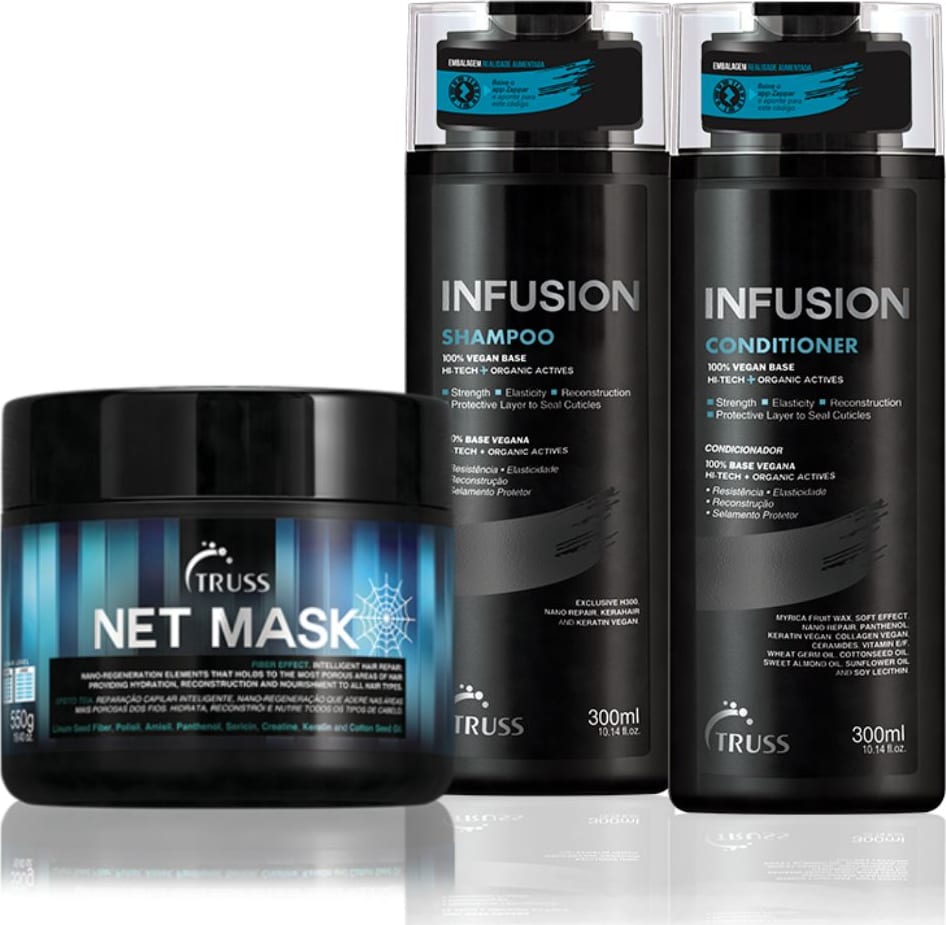 Kit Truss Infusion + Net Mask | Beleza na Web