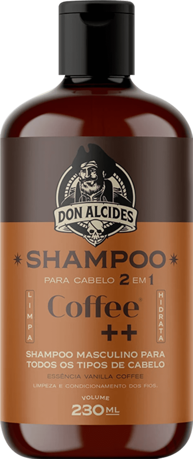 Shampoo Don Alcides Coffee ++ 2 em 1 | Beleza na Web