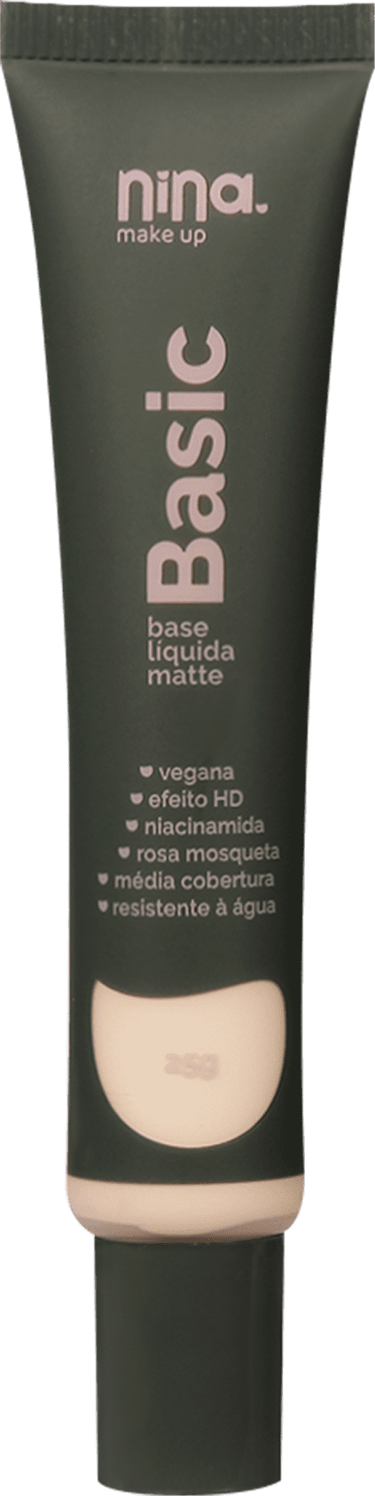Base Líquida Nina Makeup Basic | Beleza na Web