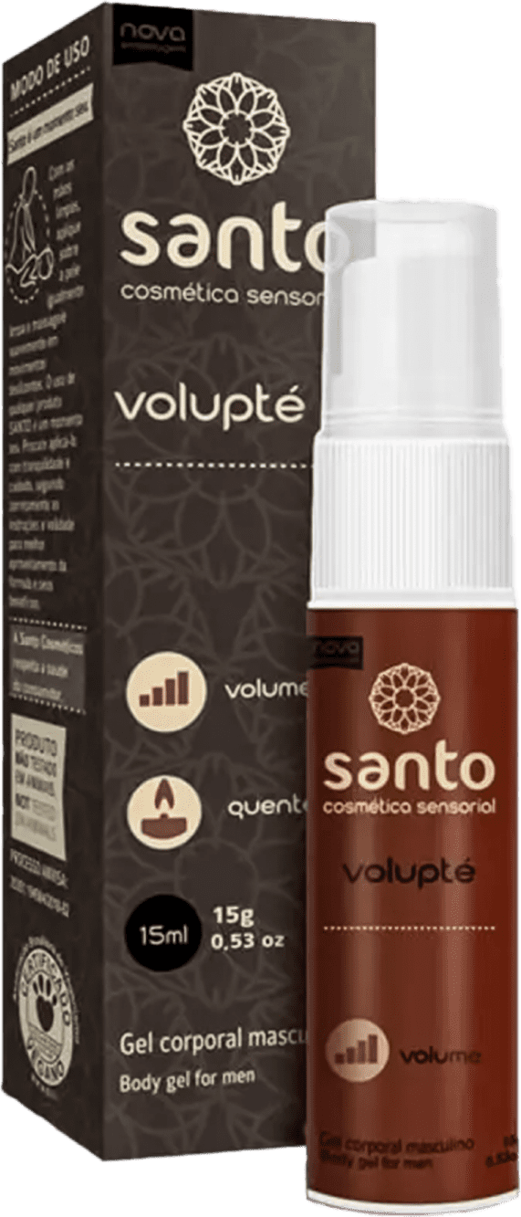 Lubrificante Masculino Santo Cosméticos Volupté | Beleza na Web