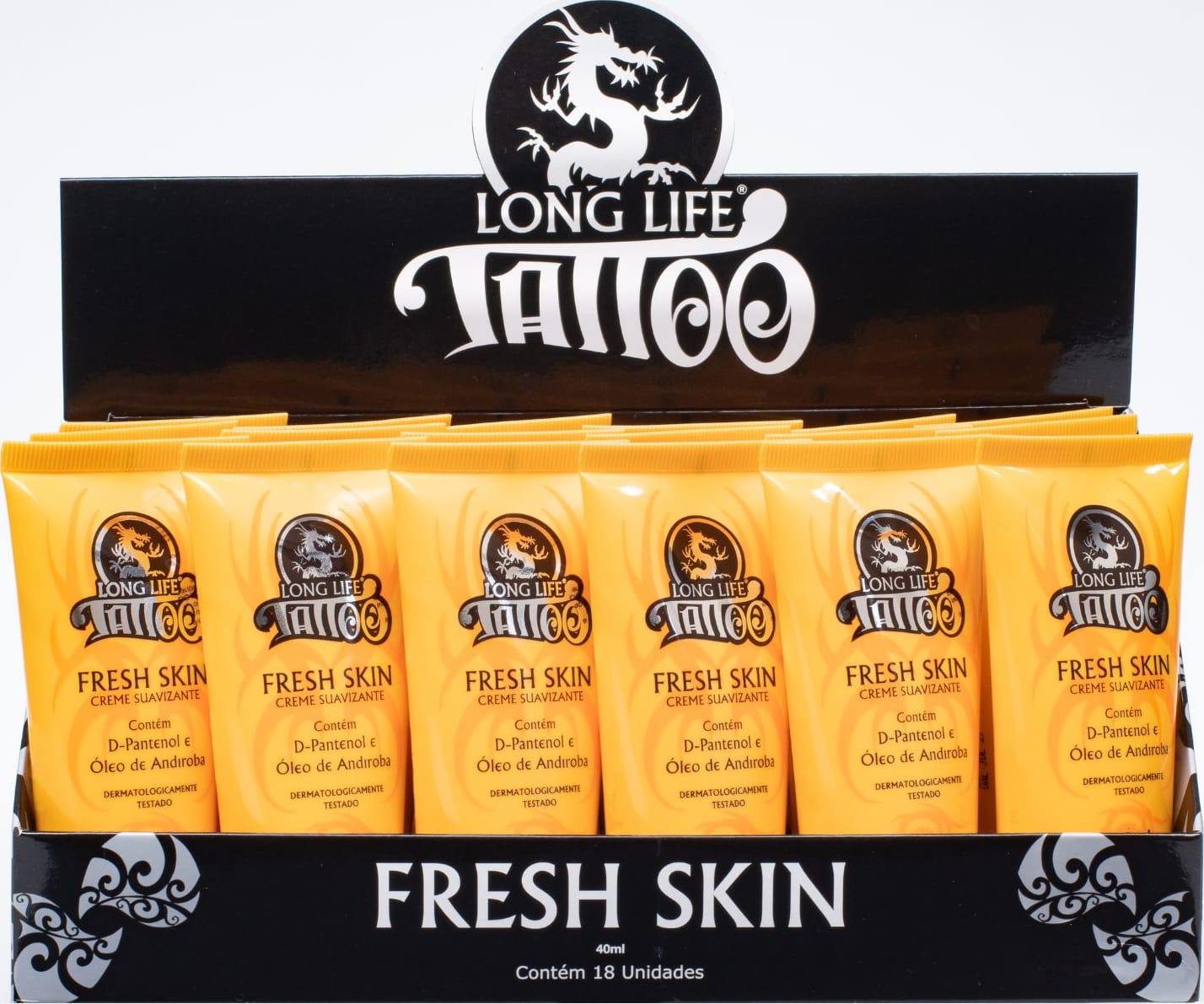 Kit Tattoo Long Life Fresh Skin Creme Suavizante | Beleza na Web