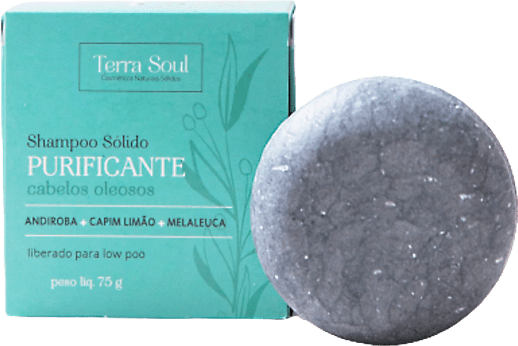 Shampoo Terra Soul Purificante Sólido | Beleza na Web