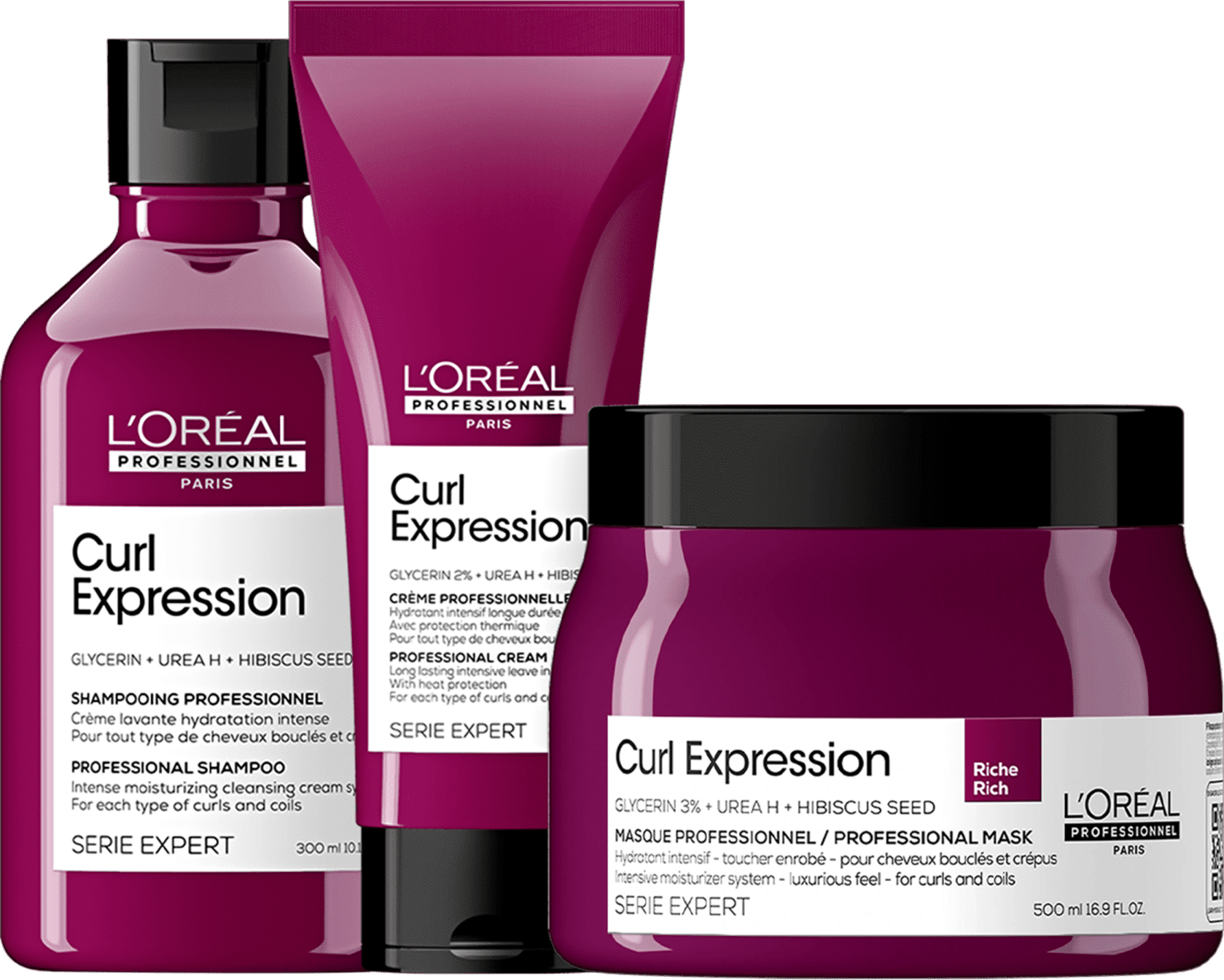 LOreal Professionnel Curl Expression Shampoo CREAM 300ml Creme Capilar ...