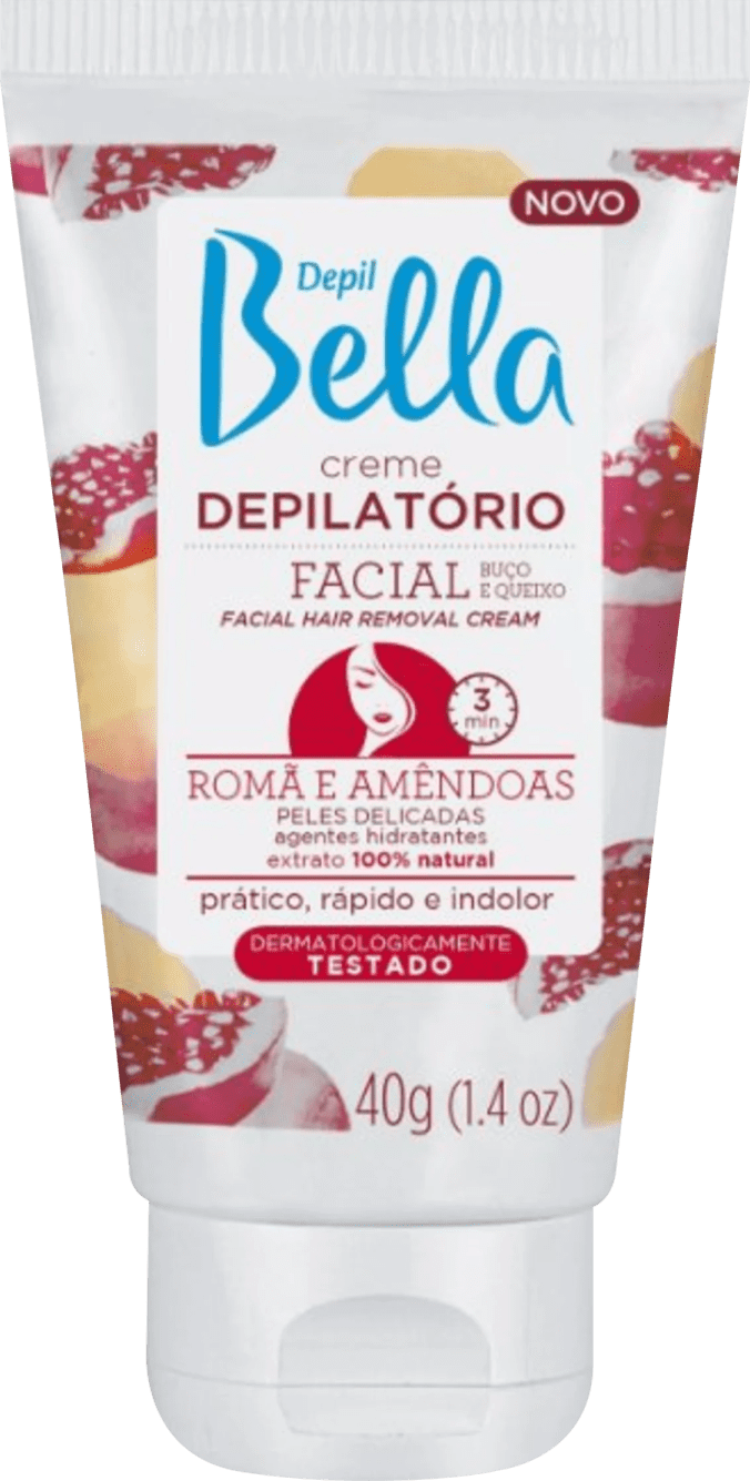 Creme Depilatório Depil Bella Romã e Amêndoas | Beleza na Web