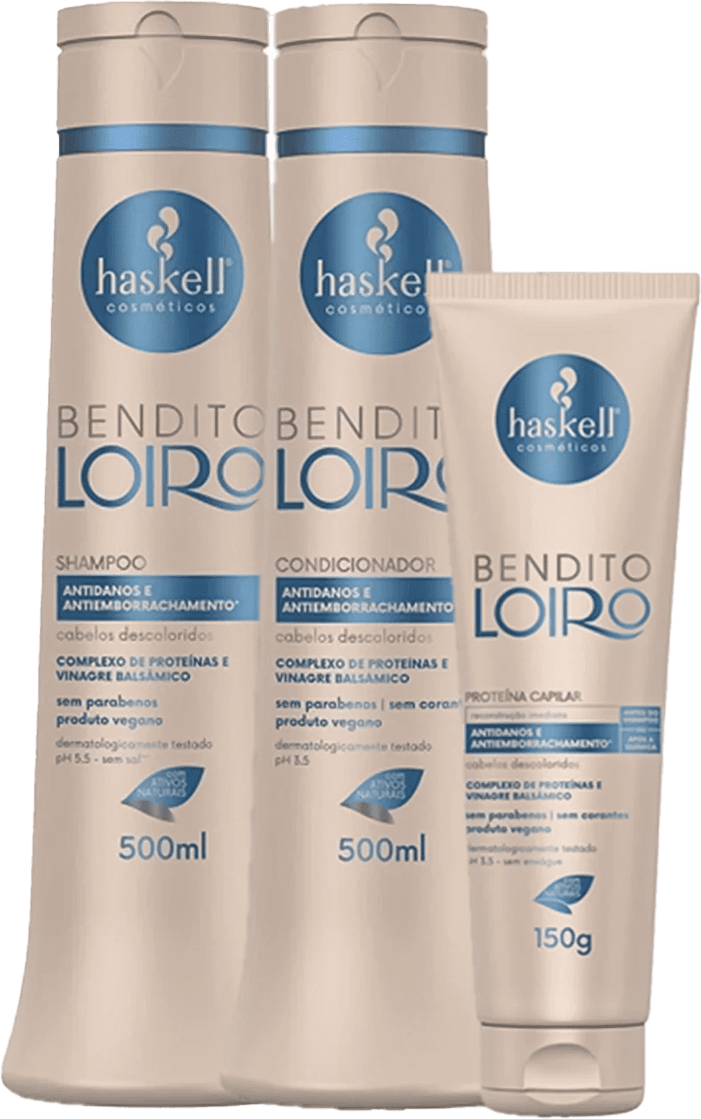 Kit Haskell Bendito Loiro Blonde Care Trio | Beleza na Web