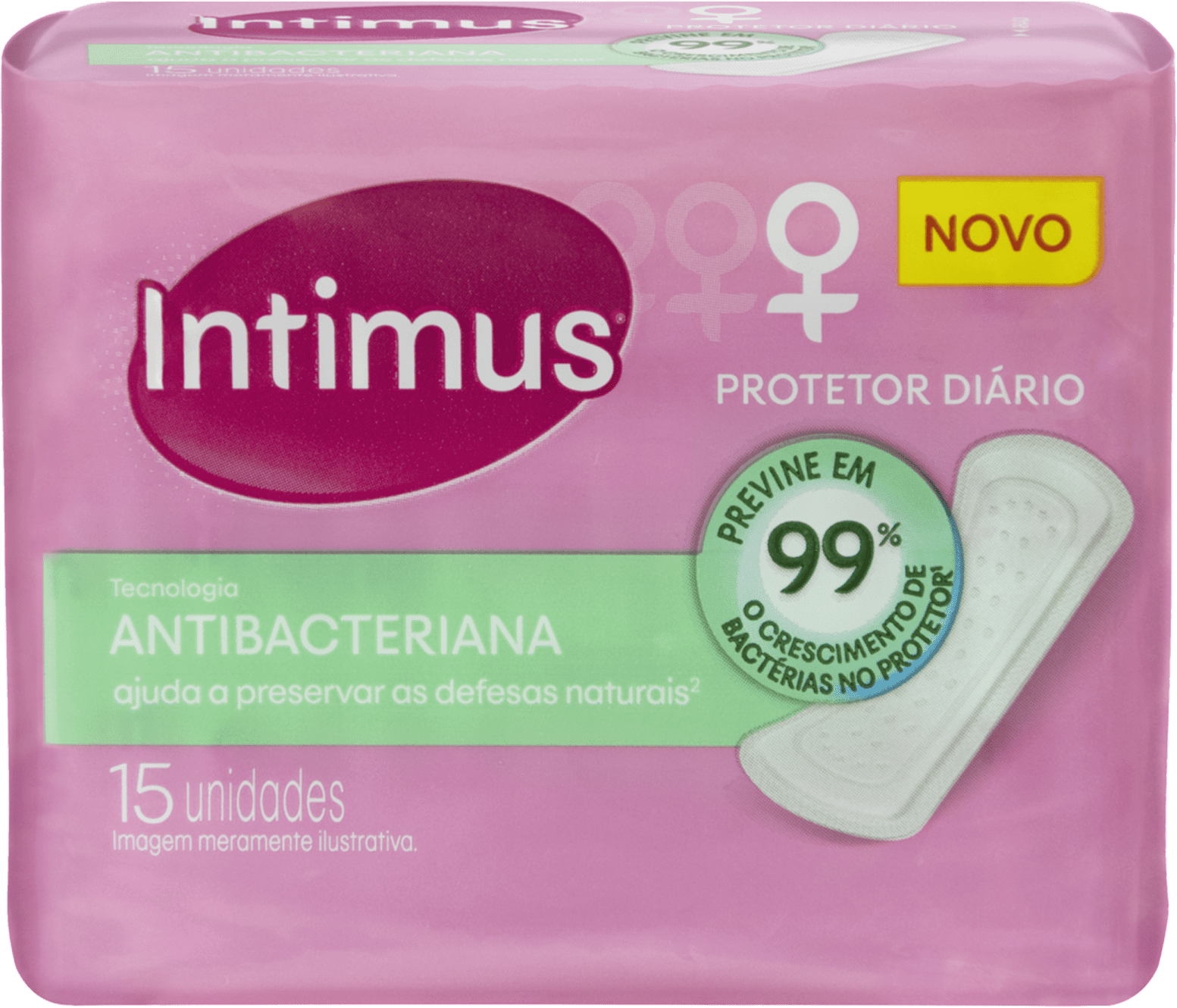 Protetor Diário sem Abas Intimus | Beleza na Web