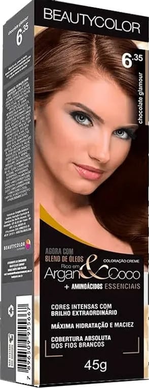 Tintura Beauty Color 6.35 Marrom Glamour