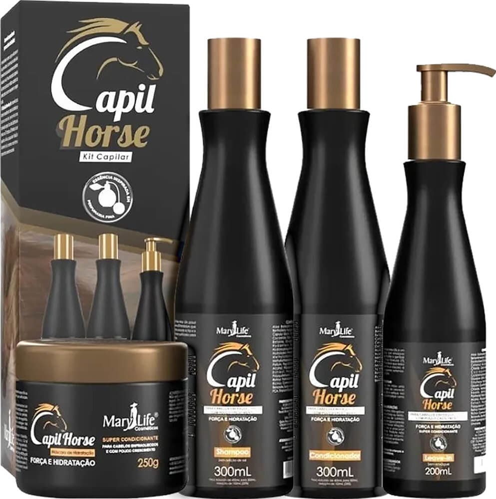 Kit Mary Life Capil Horse | Beleza na Web