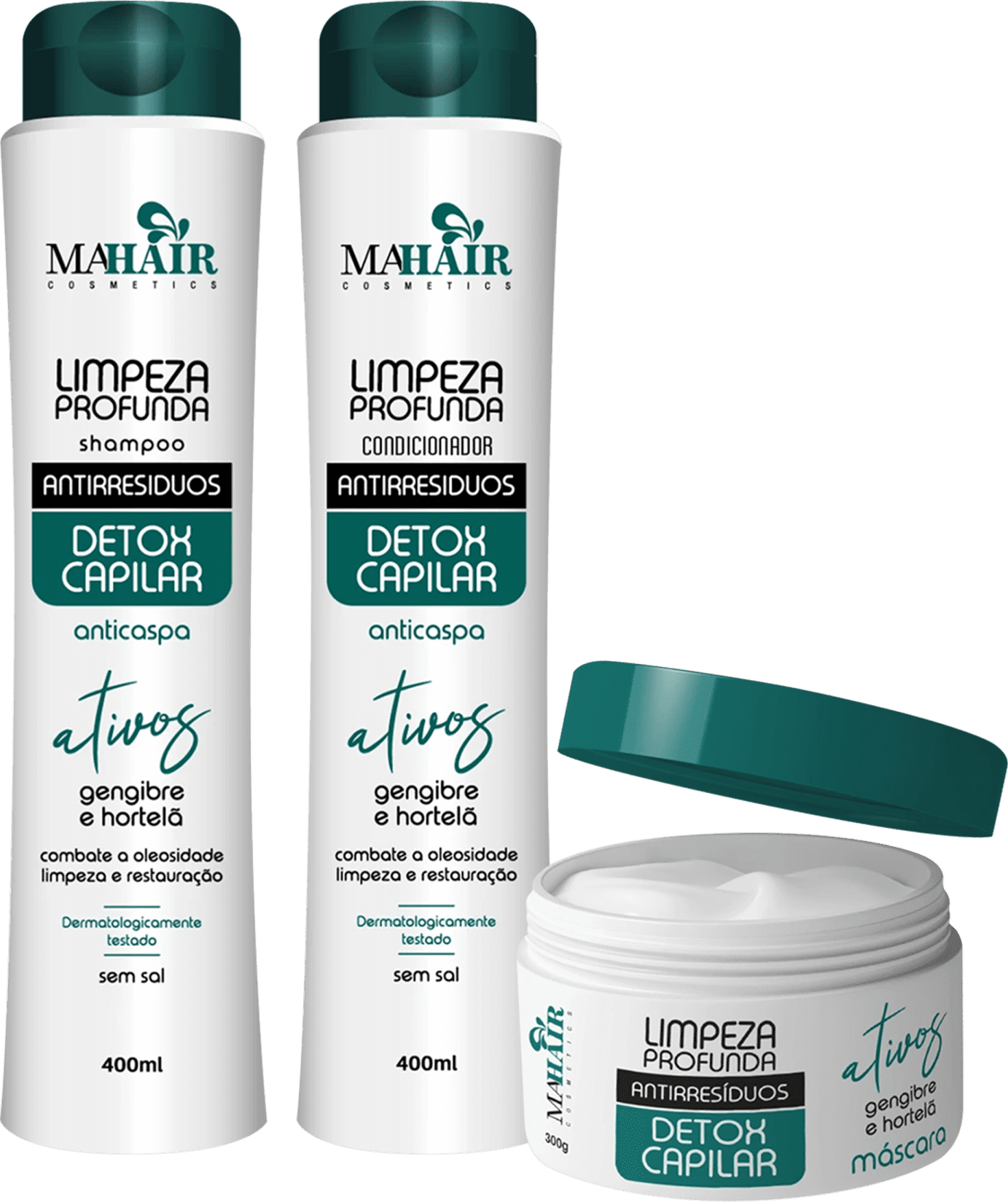 Kit Mahair Detox Capilar Antirresíduos | Beleza na Web