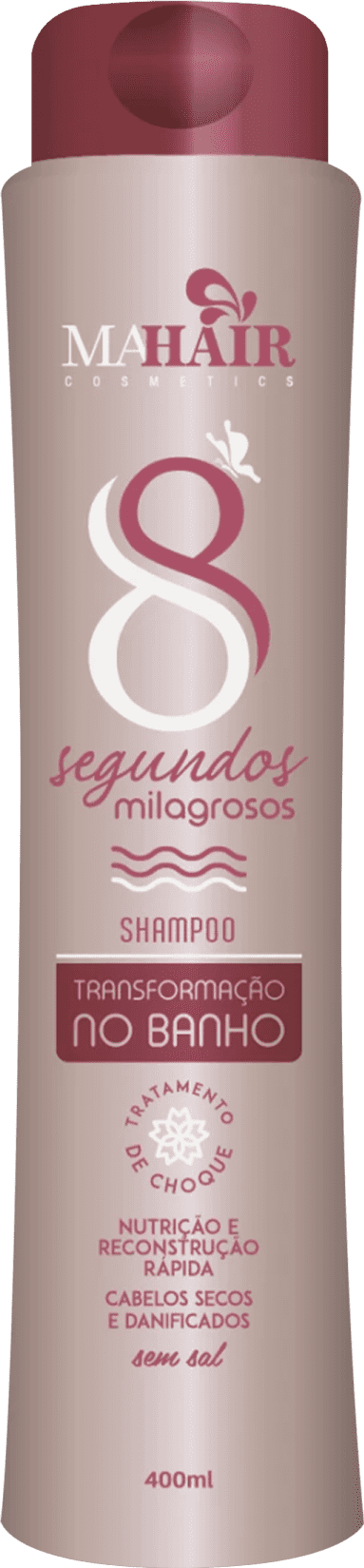 Shampoo Mahair 8 Segundos Milagrosos | Beleza na Web