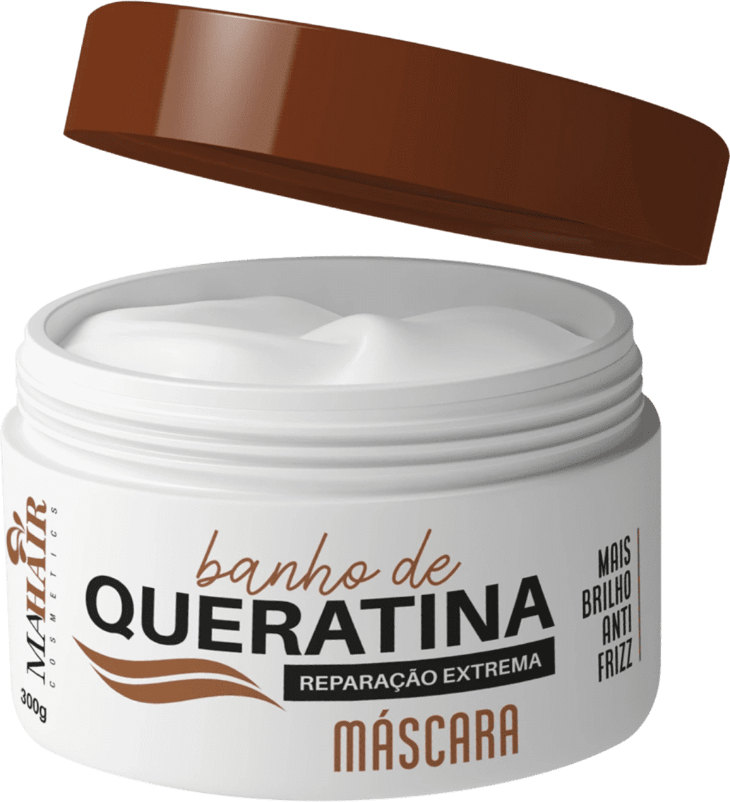 Máscara Capilar Mahair Banho de Queratina | Beleza na Web