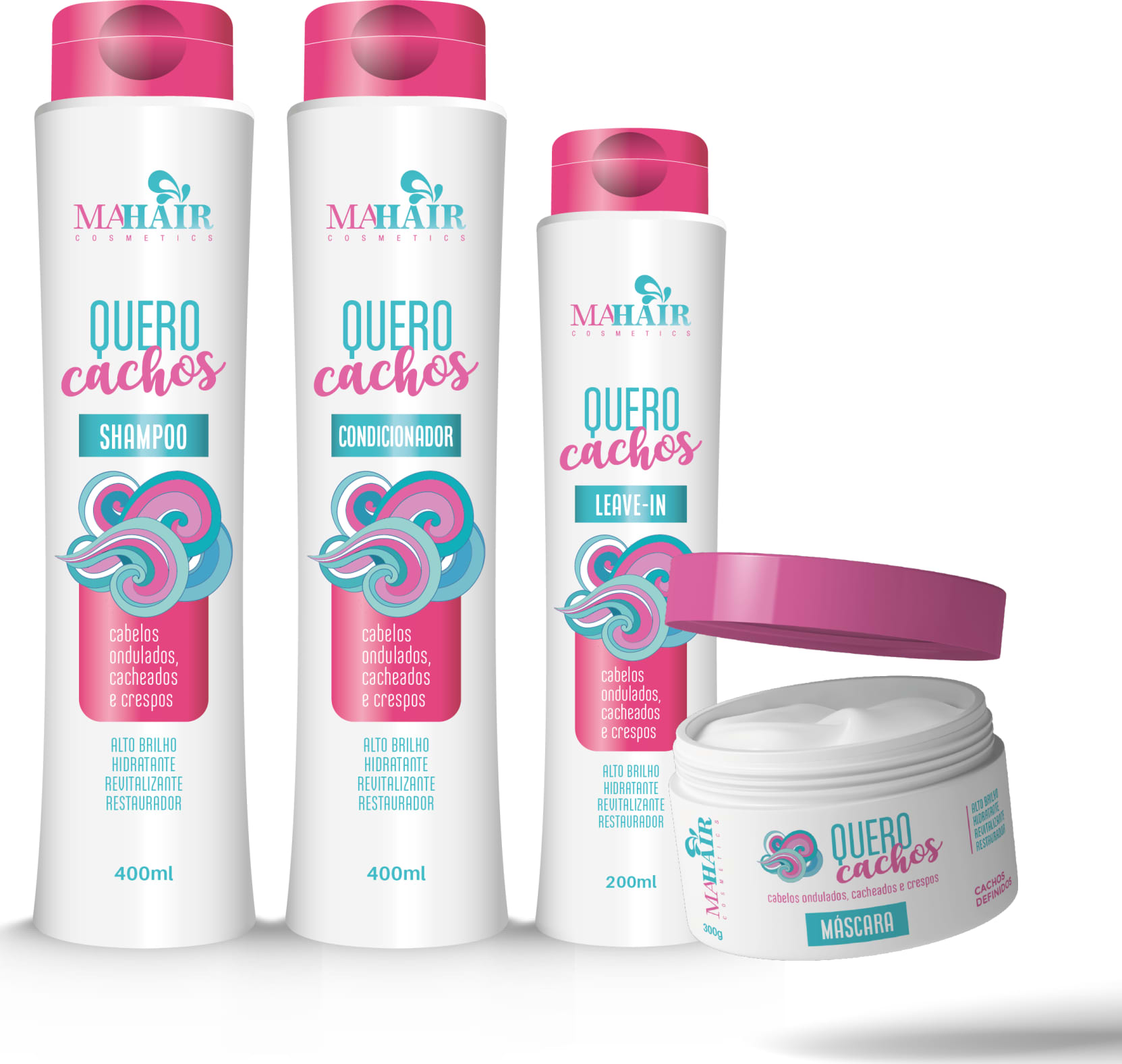 Kit Mahair Quero Cachos | Beleza na Web