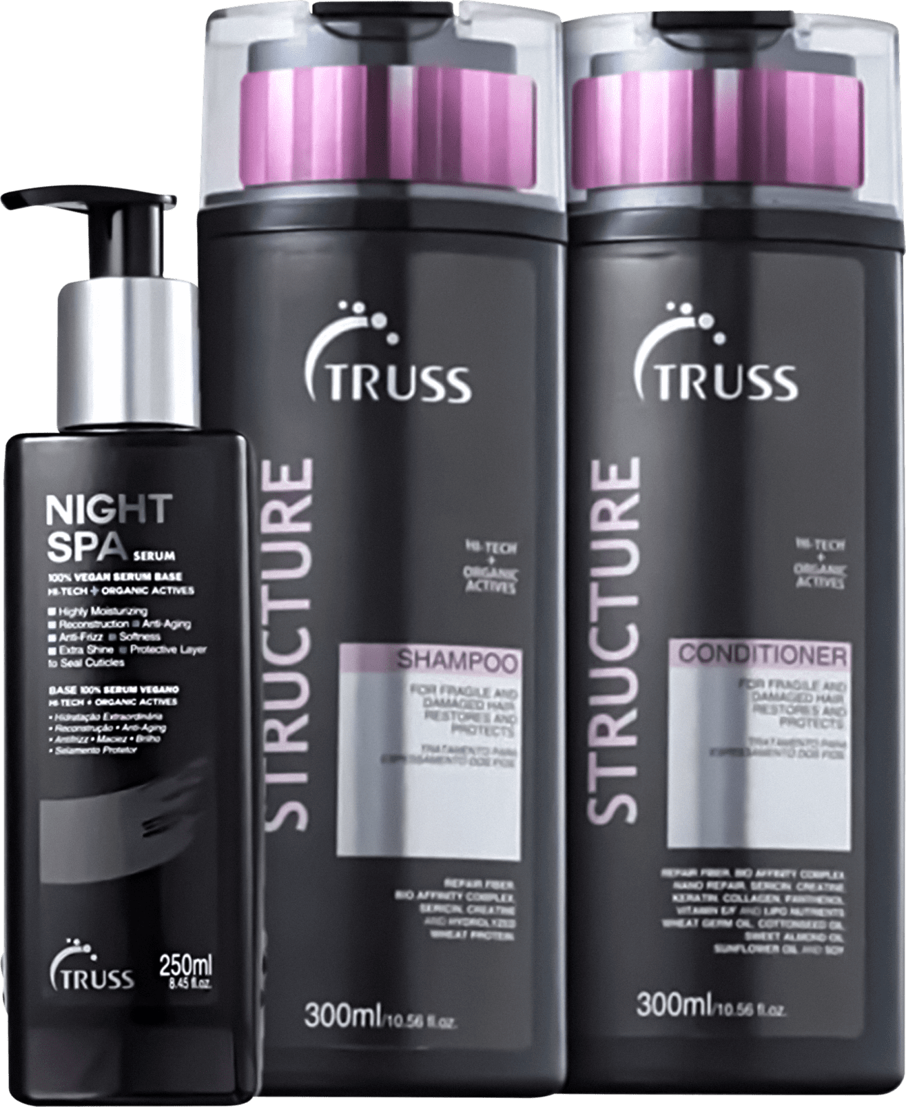 Kit Truss Structure + Spa Night Serum | Beleza na Web