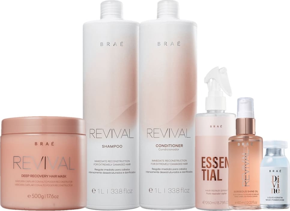 Kit Braé Revival Reestruturação Intensa | Beleza na Web