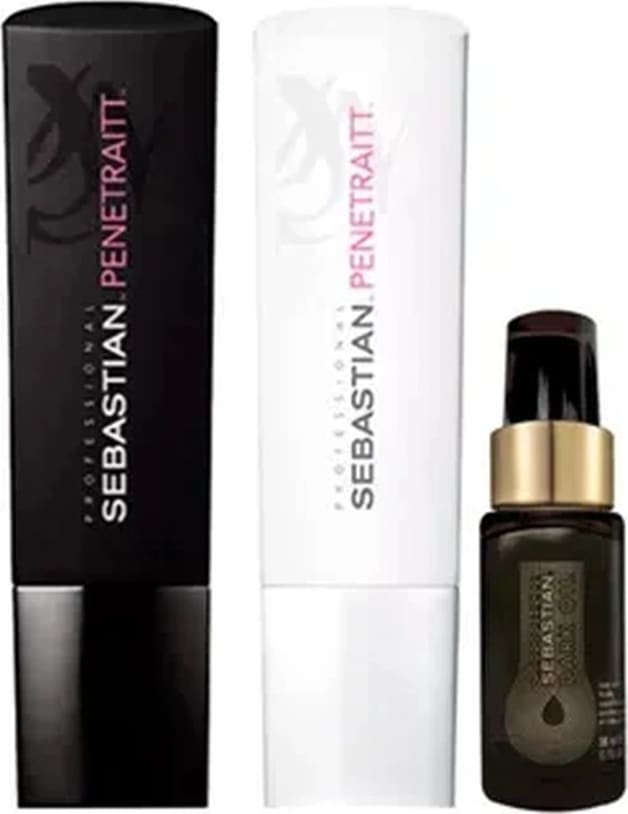 Kit Sebastian Professional Penetraitt + Dark Oil Home Triple | Beleza na Web