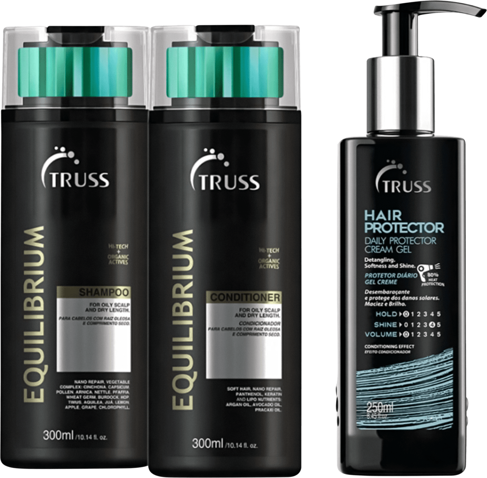 Kit Truss Equilibrium + Hair Protector | Beleza na Web