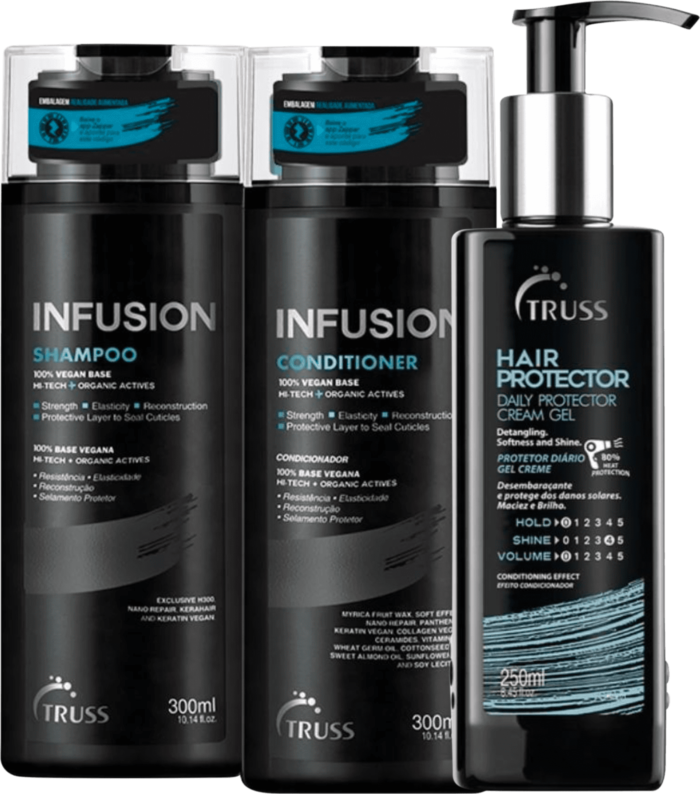 Kit Truss Infusion + Hair Protector | Beleza na Web