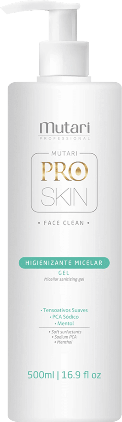 Gel Higienizante Micelar Mutari Pro Skin | Beleza na Web