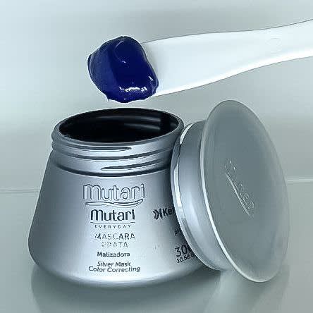 Máscara Capilar Matizadora Mutari Kerafashion Prata | Beleza na Web