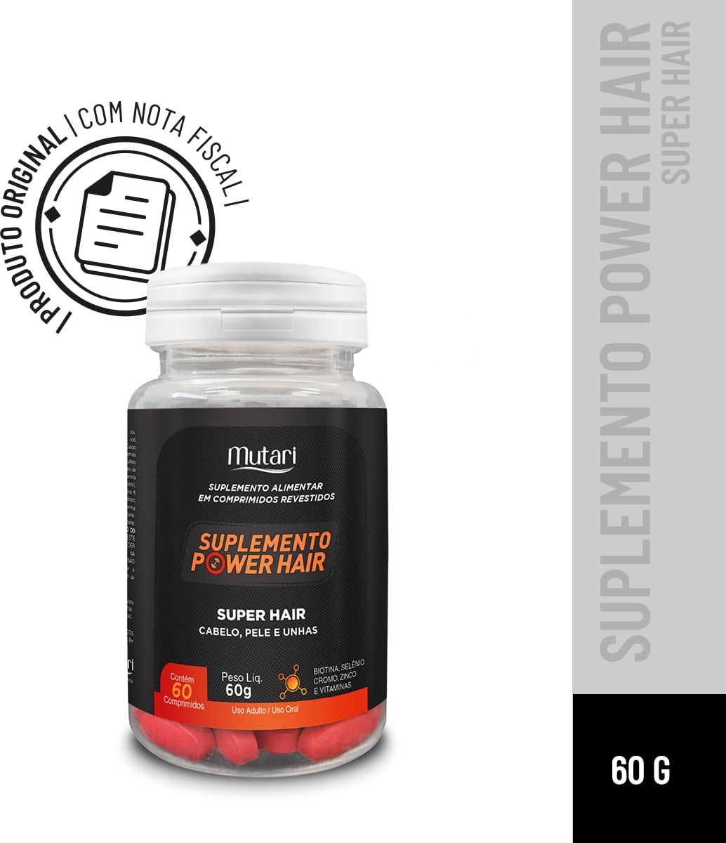 Suplemento Vitamínico Mutari Super Hair | Beleza na Web